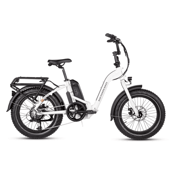 Rad Power Bikes RadExpand 5 Electric Folding Bike - White | CBI Bikes